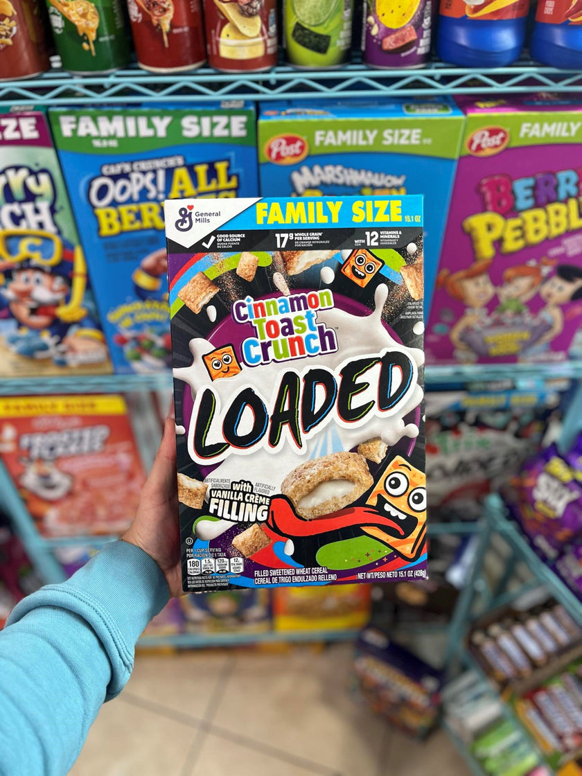 (USA) CINNAMON TOAST CRUNCH LOADED (FAMILY SIZE) - 428G – こんにちはマート ...