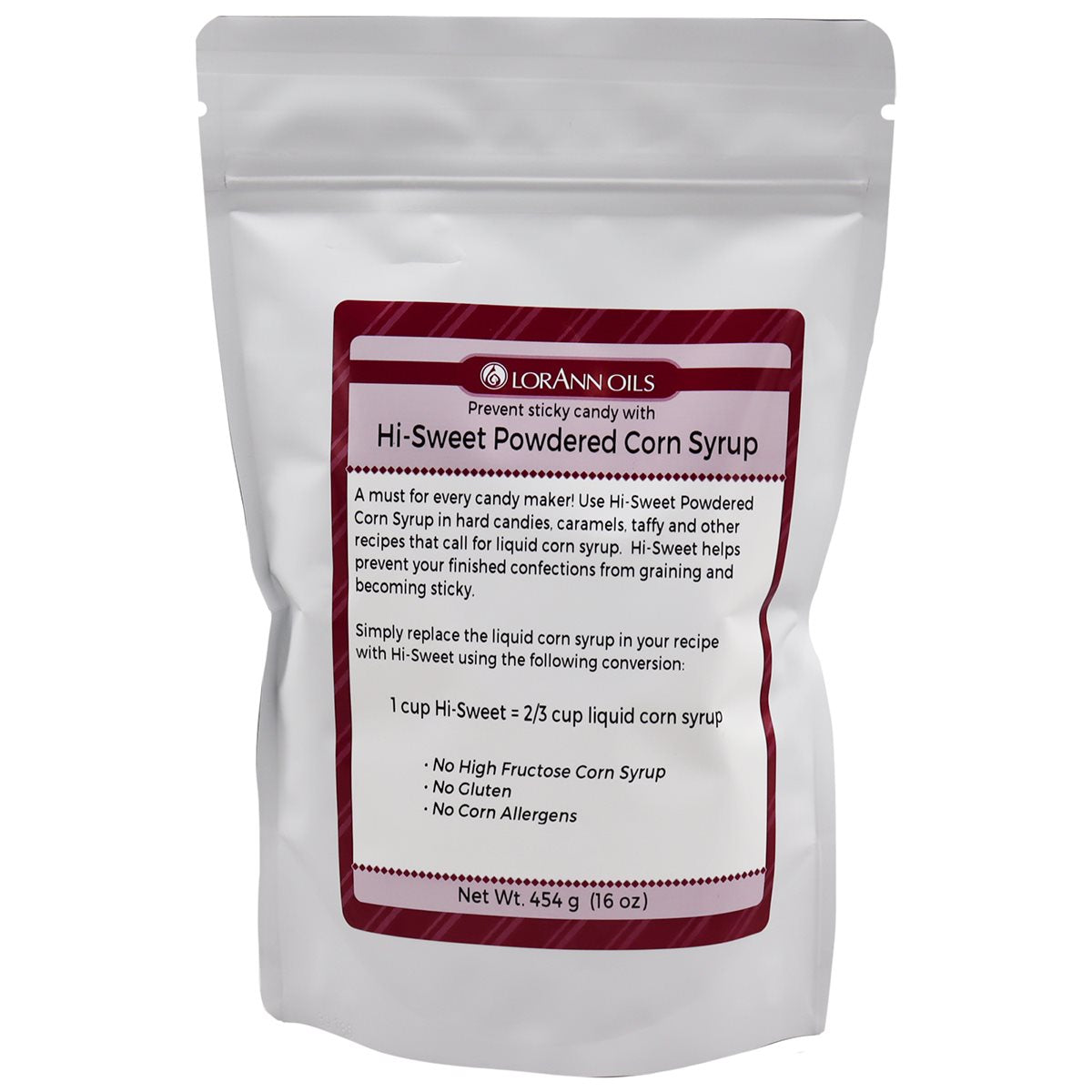 Hi-Sweet Powdered Corn Syrup - Specialty Ingredients - 1 lb. 16 oz. Ba ...
