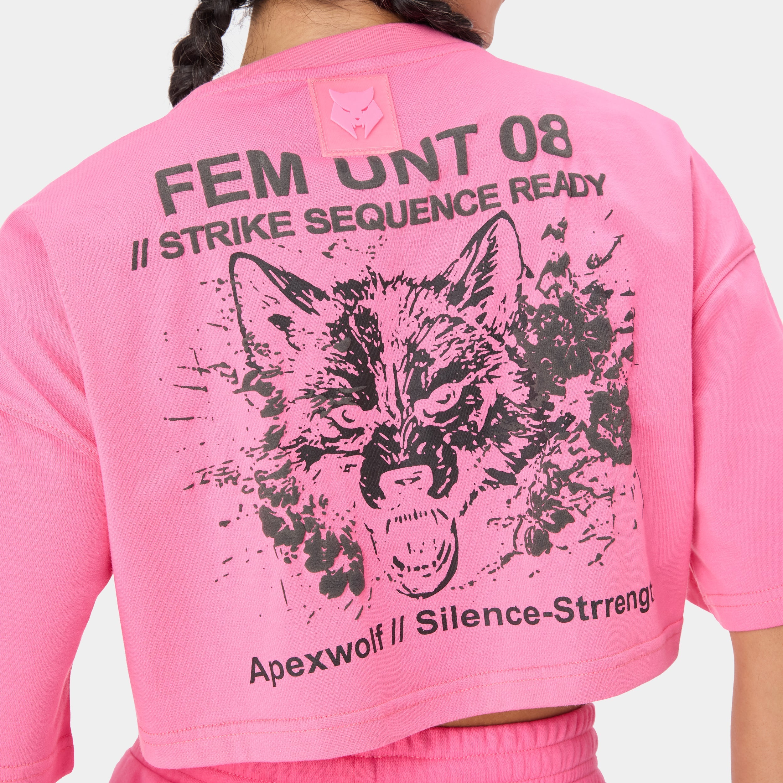 ALPHAFEM.08 CROP TOP — STORM ROSE – こんにちはマート | KON NICHIWA MART