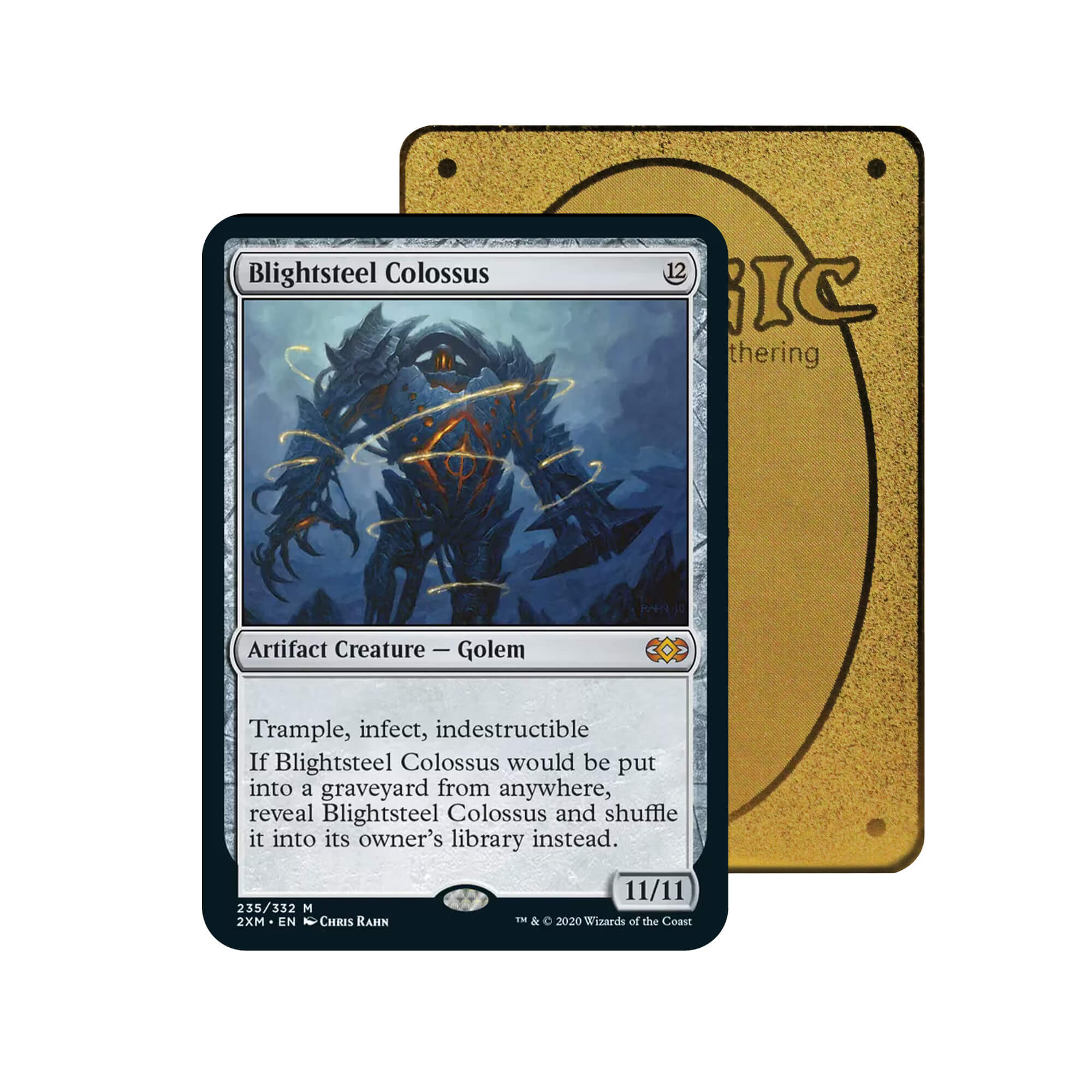 Blightsteel Colossus Metal Orica Card – こんにちはマート | KON NICHIWA MART