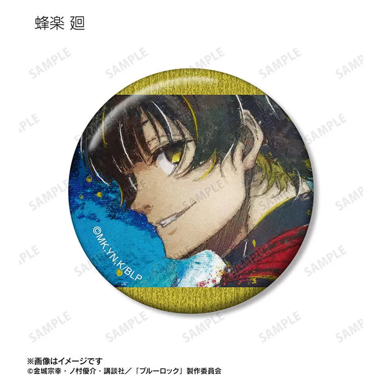 Blue Lock Anime Merch - Trading grunge CANVAS Tin Badge – こんにちはマート ...