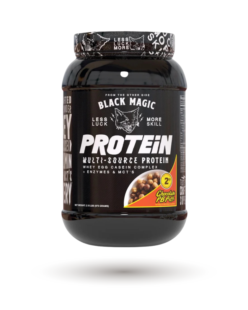Black Magic Multi-Source Protein - Chocolate PB Puffs – こんにちはマート | KON NICHIWA MART