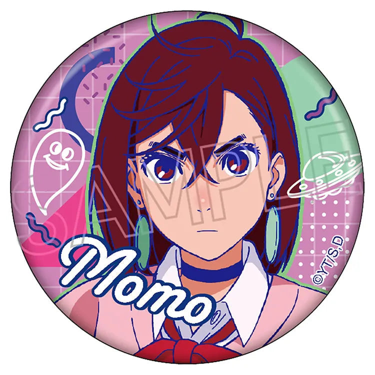 Dandadan Anime Merch - Vivid Line Can Badge – こんにちはマート | KON NICHIWA MART