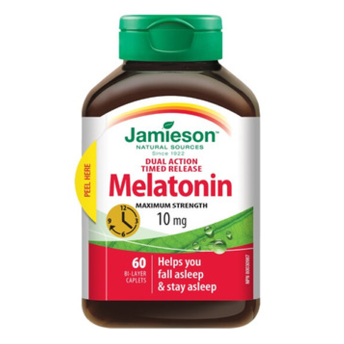 Jamieson Melatonin 10mg Dual Action Time Release 60's – こんにちはマート | KON ...
