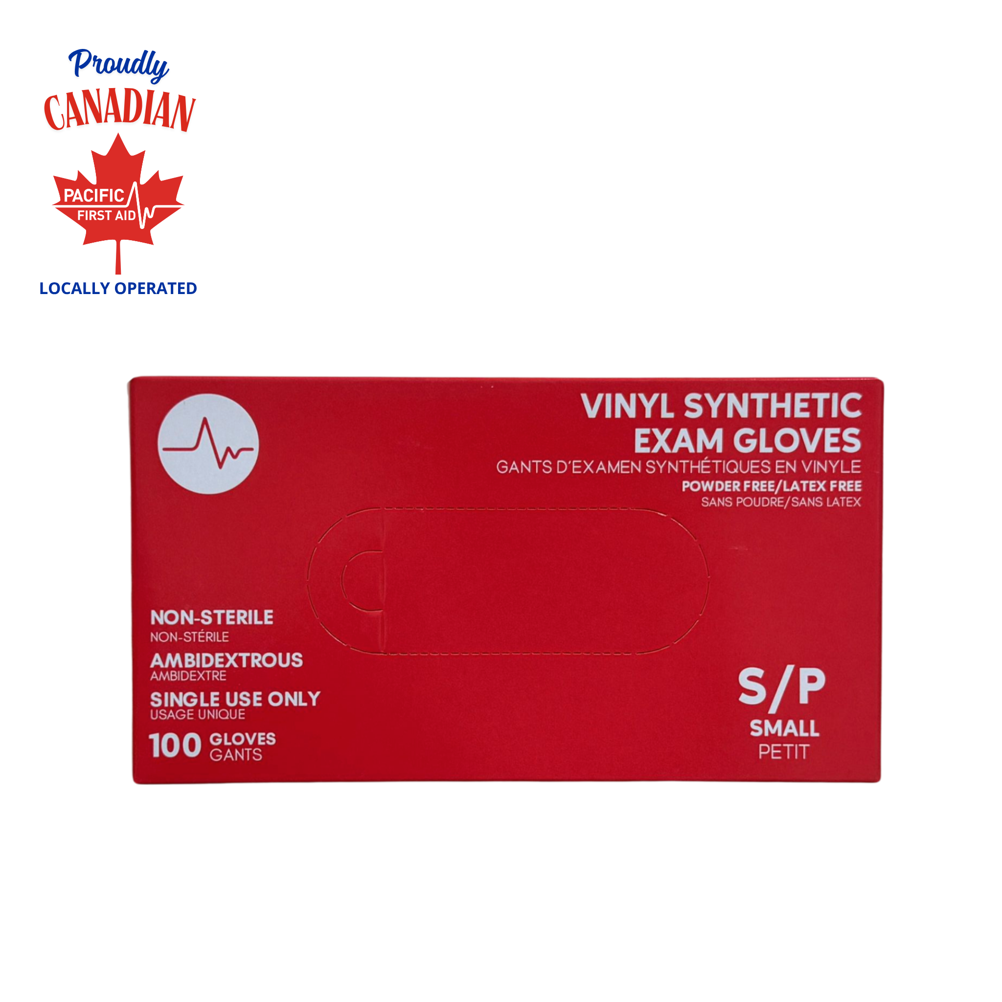 Pacific First Aid Vinyl Synthetic Exam Gloves – こんにちはマート | KON NICHIWA MART
