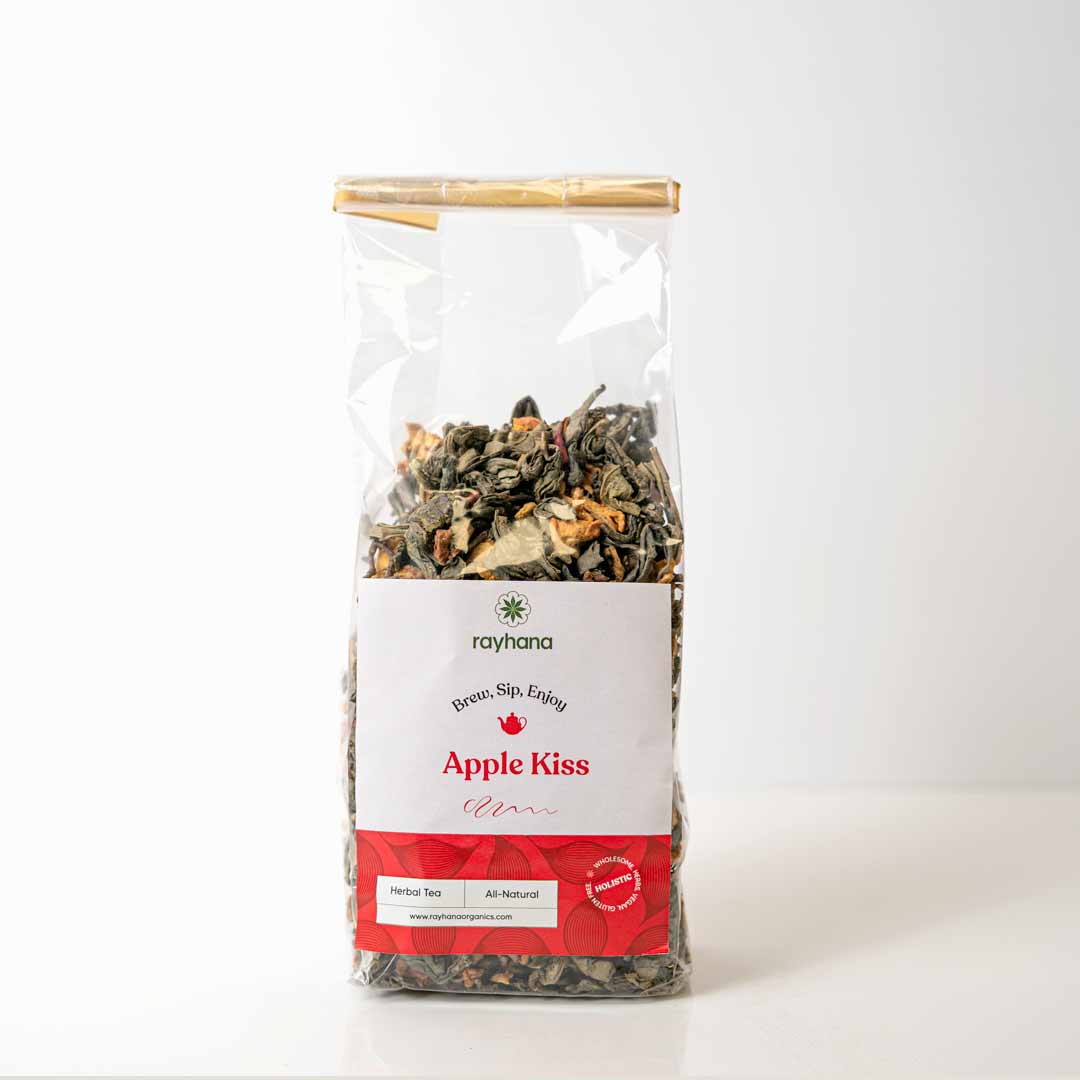 Apple Kiss – Green Tea with Apple Peel by Rayhana – こんにちはマート | KON ...