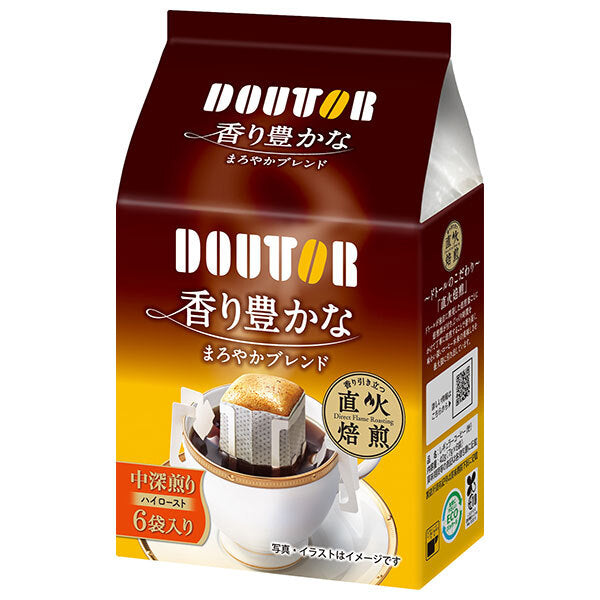 Doutor Coffee Fragrant Mellow Blend (8g x 8P) x 32 pieces – こんにちはマート ...