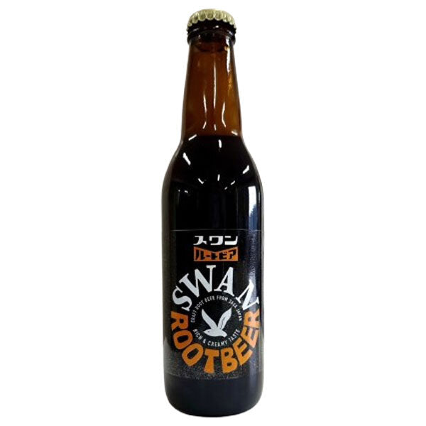 Tomomasu Drinks Swan Root Beer 315ml bottle x 24 bottles – こんにちはマート ...
