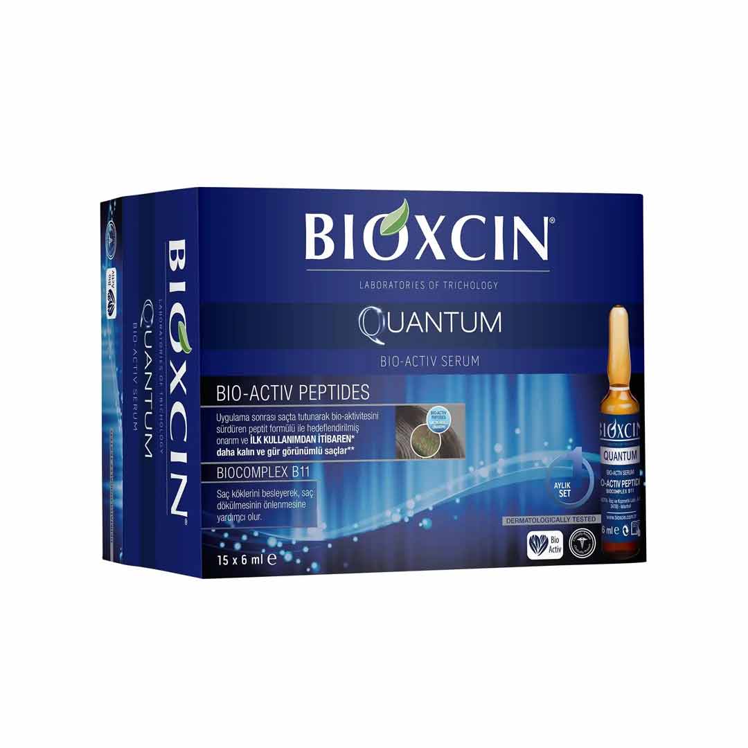 Bioxcin Quantum Anti-Hair Loss Serum – 15 x 6 ml | Strengthens & Revit ...