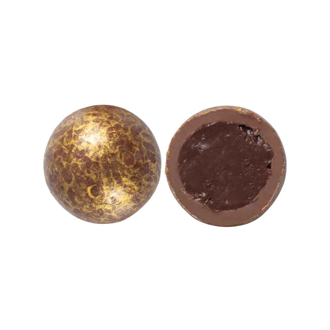 Crispy Chocolate Shells with Praline Cream Center – こんにちはマート | KON ...