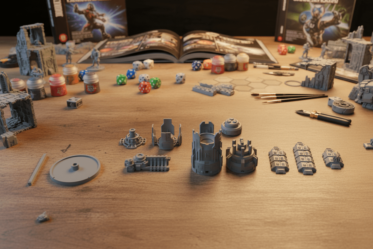 Deep Space Scenario Pack | Terran Transport Ships & Hazard Terrain | B ...