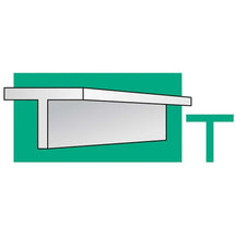 Evergreen Scale Models 763 14" Styrene T-Beam/Column .073 x .024" Pkg ...