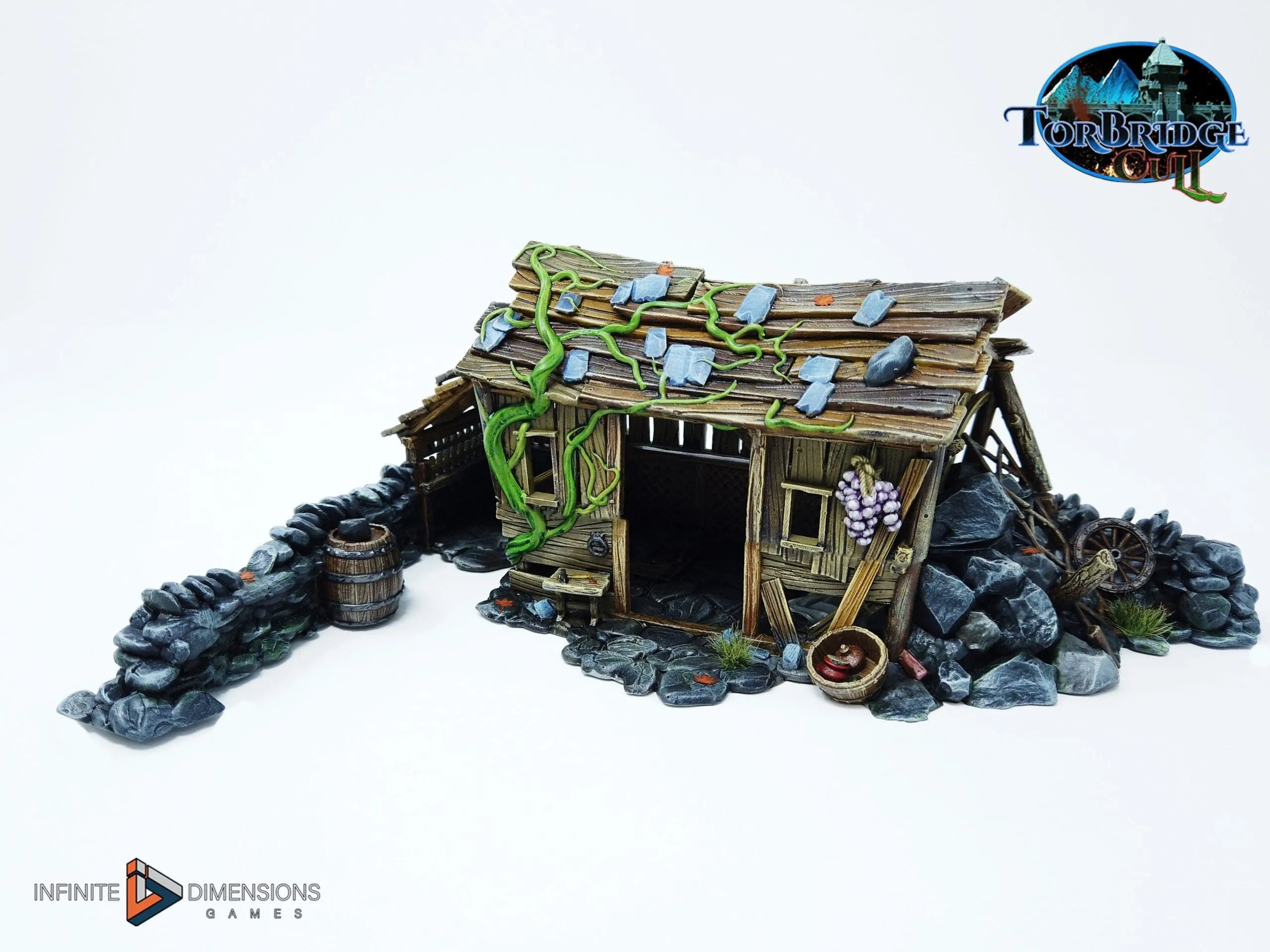 Dilapidated Shed Miniature Building - DnD, Wargaming, Model Train | Te ...