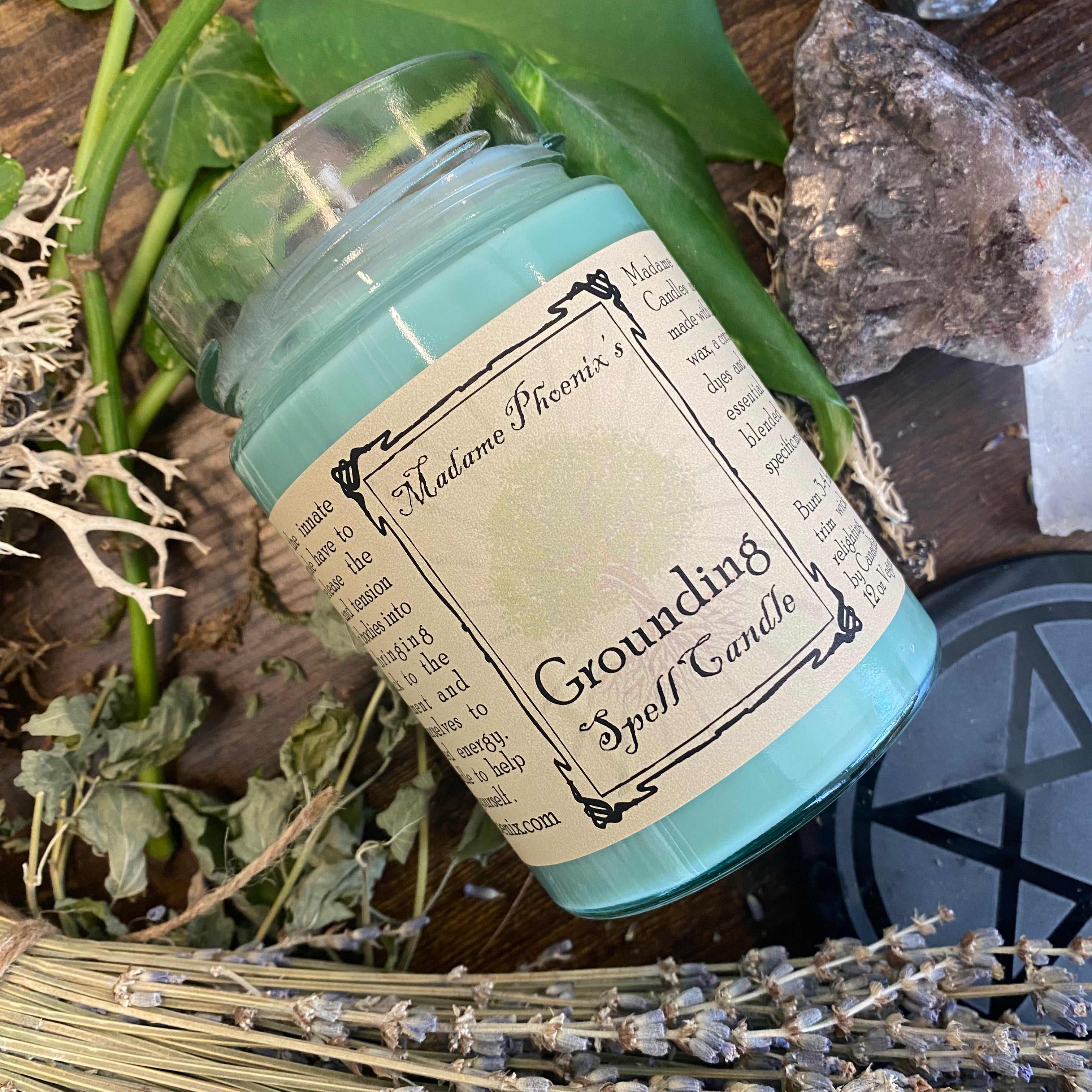 Grounding Spell Ritual Altar Candle – こんにちはマート | KON NICHIWA MART