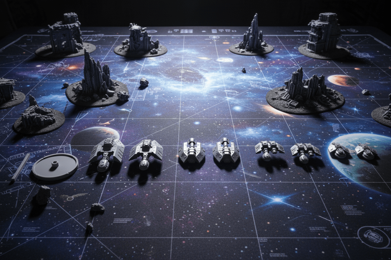 Kurgun Titan Fleet Bundle | Battlefront Valkyrie & Starfinder Ships ...