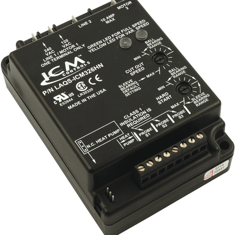 Low Ambient Head Pressure Control, Output 120-240 VAC, temperature inp ...