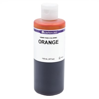 Orange Liquid Food Color - Liquid Food Coloring - 4 oz, 1 Gallon ...