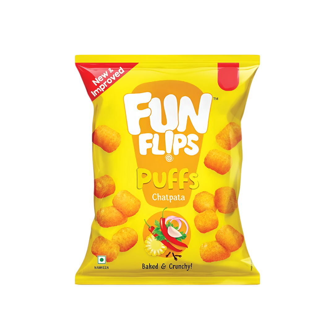 Fun Flips Puffs Chatpata 60g – こんにちはマート | KON NICHIWA MART