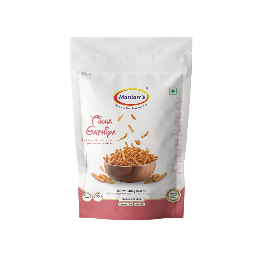 Maniarr's Tikha Gathiya 400g – こんにちはマート | KON NICHIWA MART