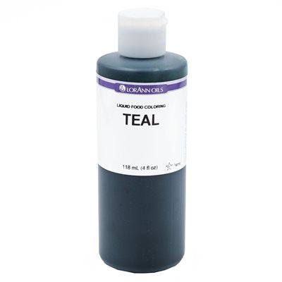 Teal Liquid Food Color - Liquid Food Coloring - 4 oz, 1 Gallon – こんにちは ...